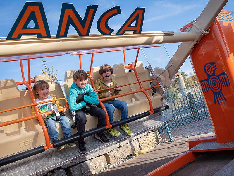 Take off at ANCA | Can you take off into the clouds! | Belantis